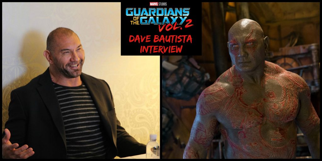 Dave Bautista Guardians of the Galaxy Vol 2 Interview - Man Behind Drax