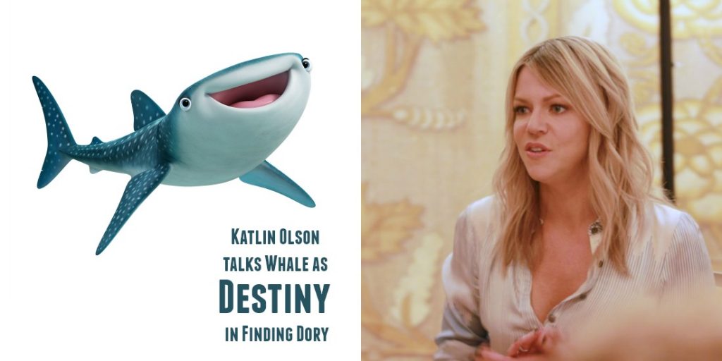 Katlin Olson talks Whale as Destiny in Finding Dory