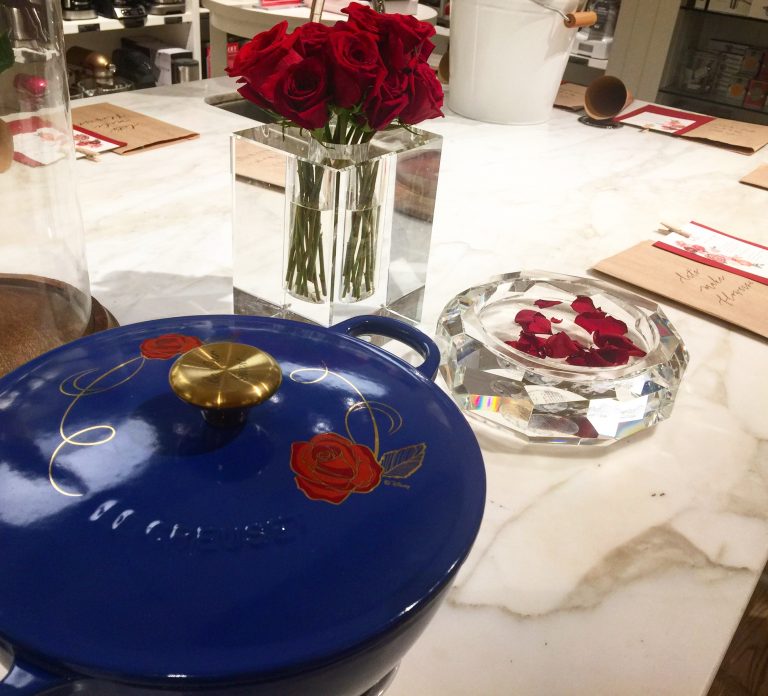 Beauty and the Beast Soup Pot by Le Creuset at Williams Sonoma