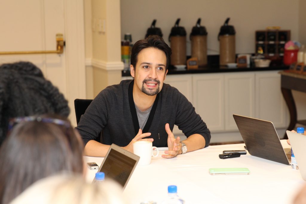 Lin-Manuel Miranda talks Hamilton, Moana and Mary Poppins