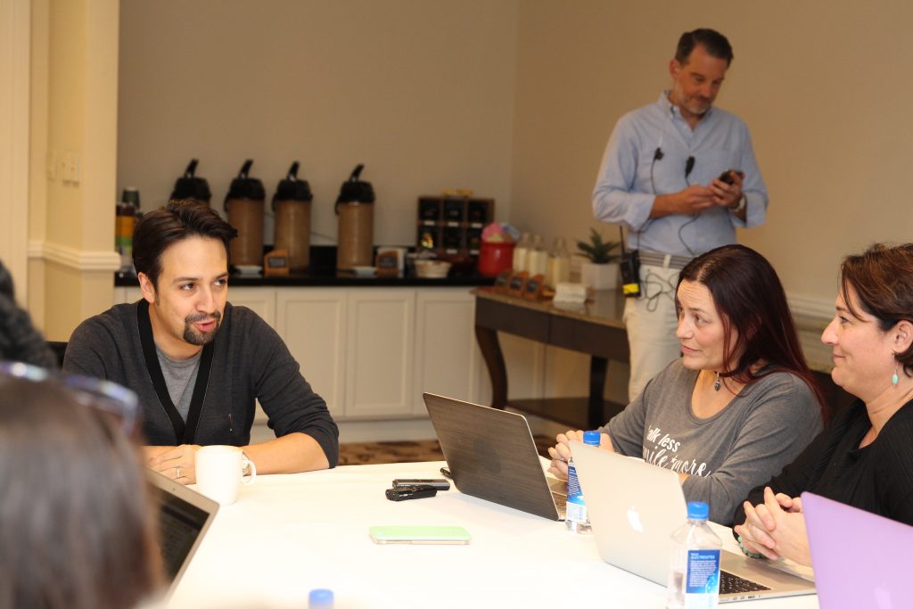 Lin-Manuel Miranda talks Hamilton, Moana and Mary Poppins