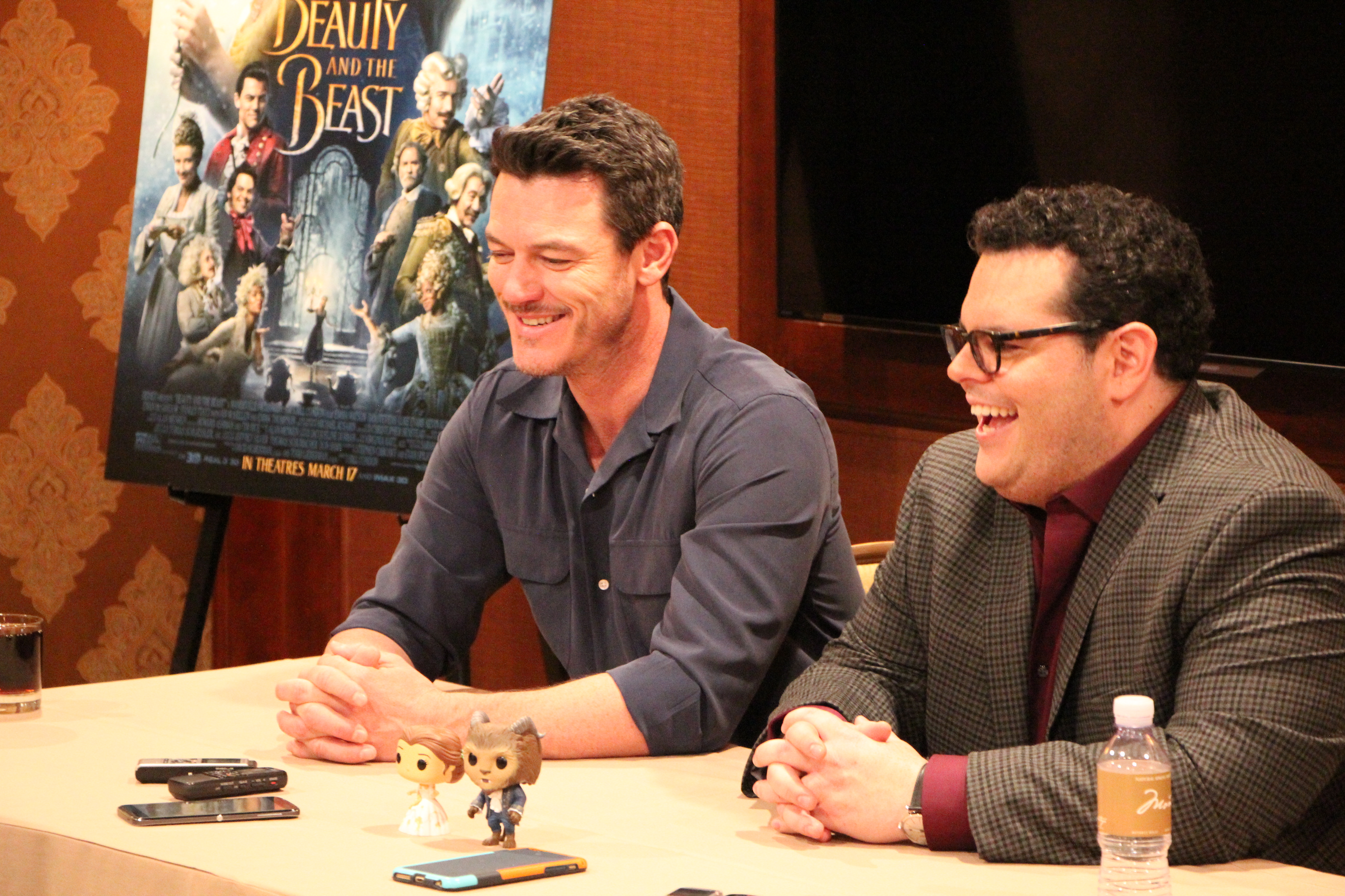Luke Evans and Josh Gad talk Gaston and LeFou - Trippin with Tara