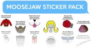 Text Message Stickers by Moosejaw - "stickers" that you can put ...