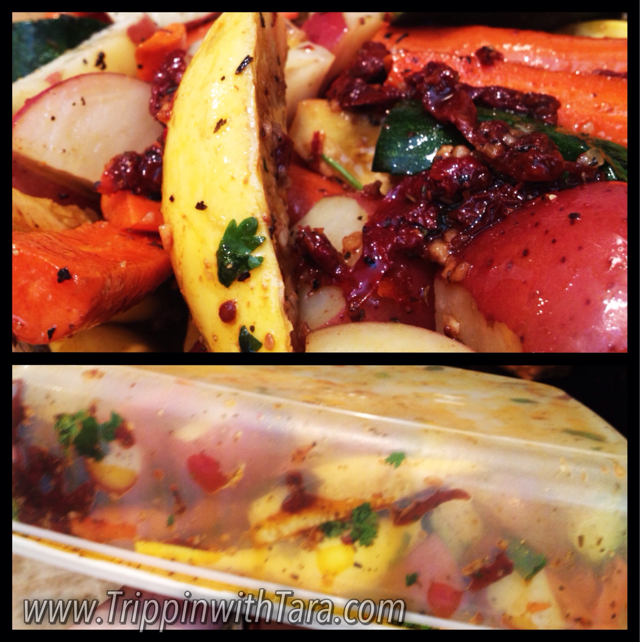Sun Dried Tomato, Cilantro Vegetable Marinade - Trippin With Tara