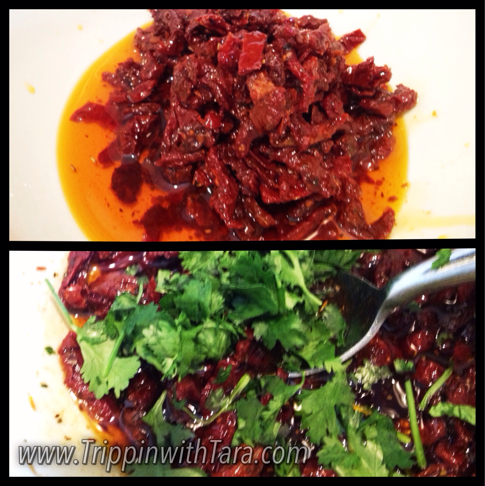 Sun Dried Tomato, Cilantro Vegetable Marinade - Trippin With Tara